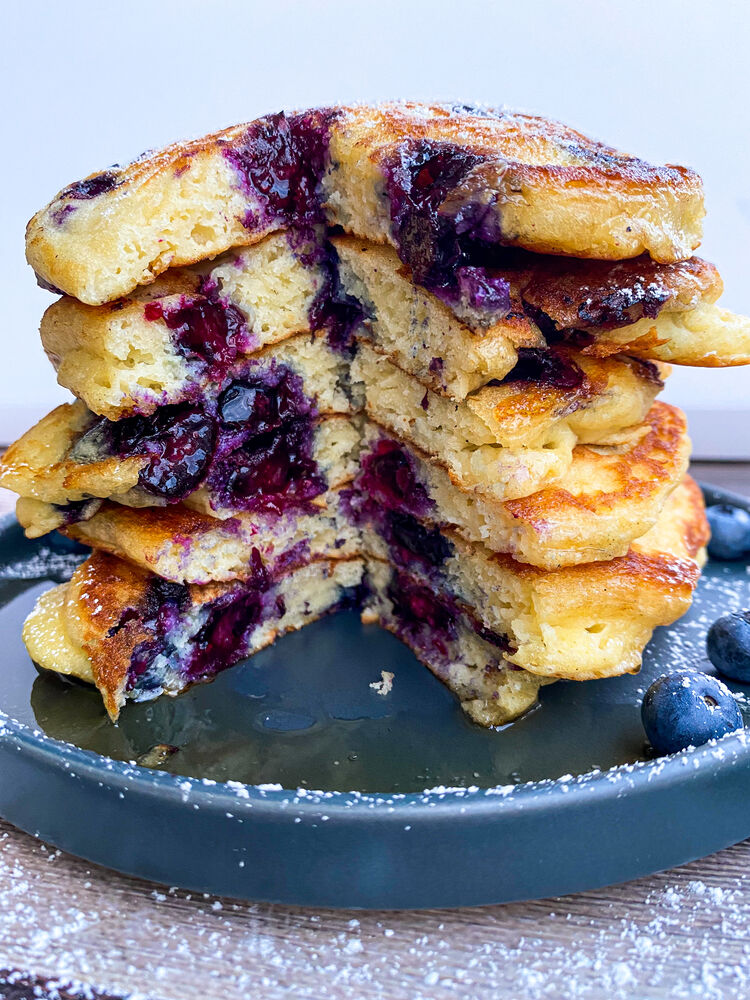 Blueberry Pancakes Recipe | The Feedfeed
