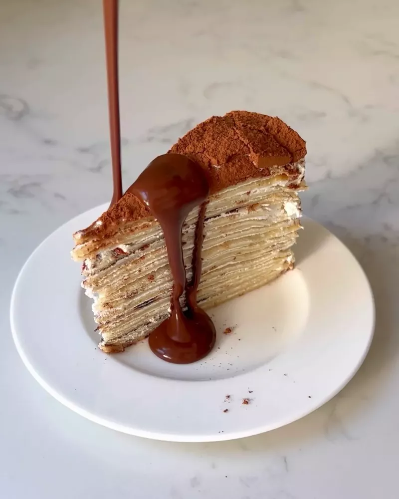 Tiramisu Crêpe Cake Recipe | The Feedfeed
