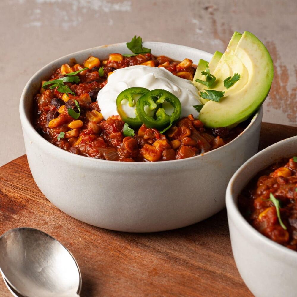 20+ Hearty Meatless Meals, including Meatless Chili with Lentils Recipe ...