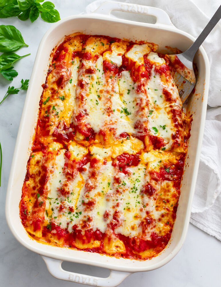 Manicotti Recipe | The Feedfeed