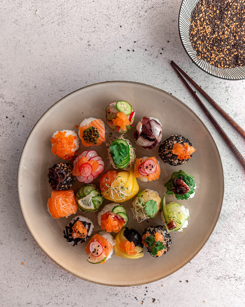 How to make Temari Sushi | Video Recipe The Feedfeed