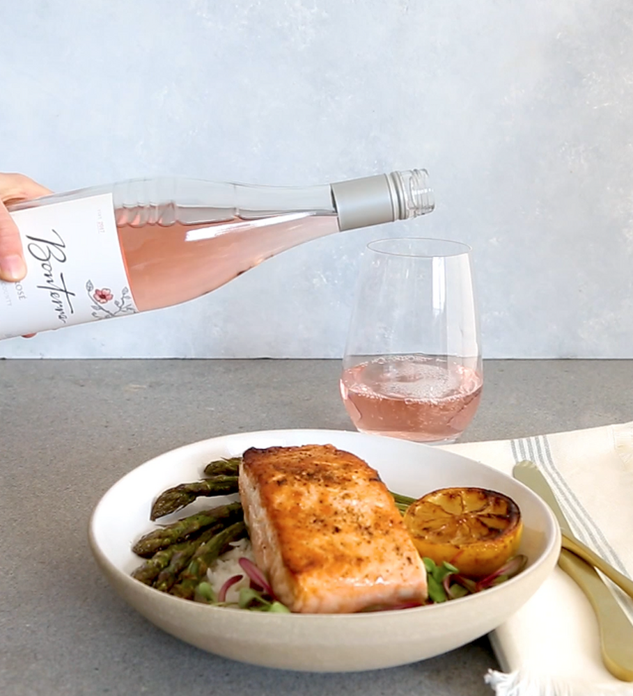 Seared Salmon With Rose And Herb Pan Sauce Recipe | The Feedfeed