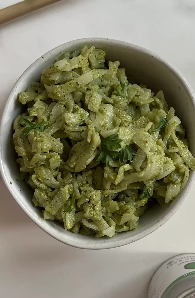 Matcha Pesto Pasta Recipe | The Feedfeed