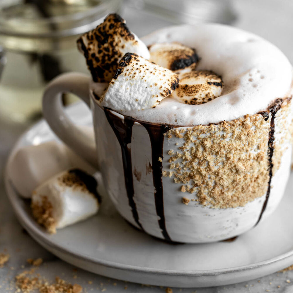 Campfire S'mores Latte Recipe | The Feedfeed