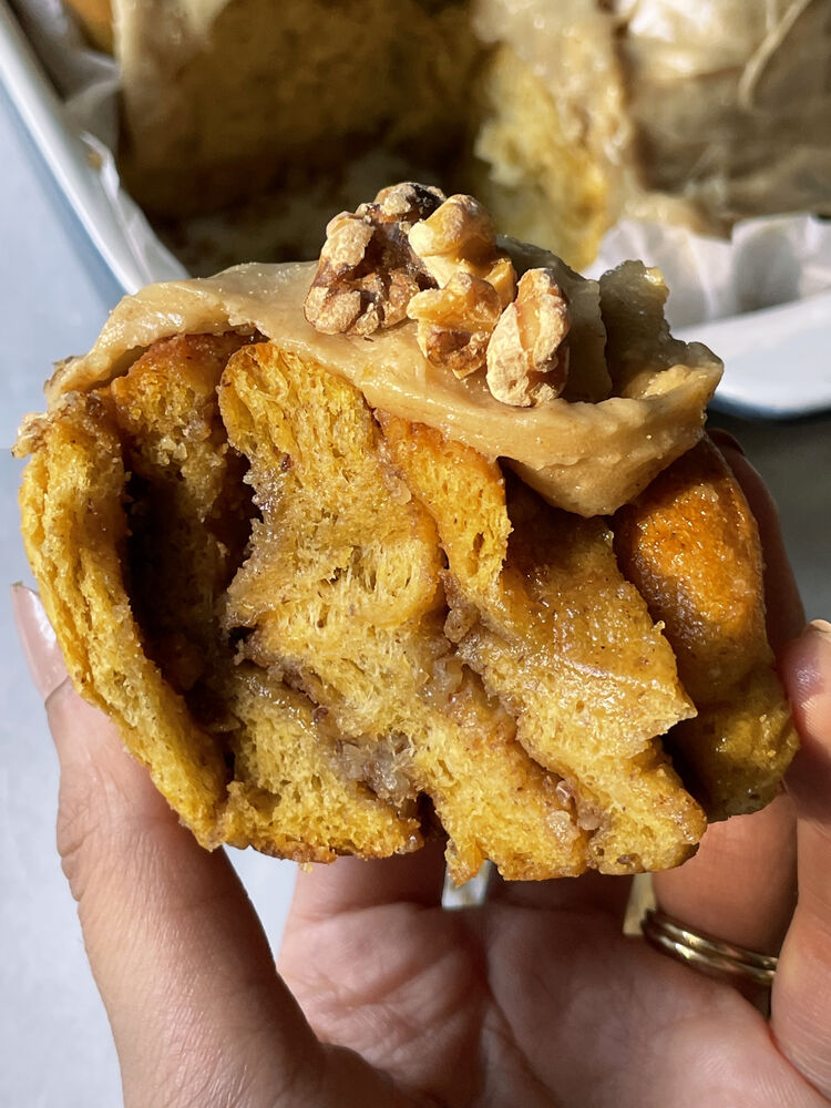 Vegan Sweet Potato Sticky Buns Recipe | The Feedfeed