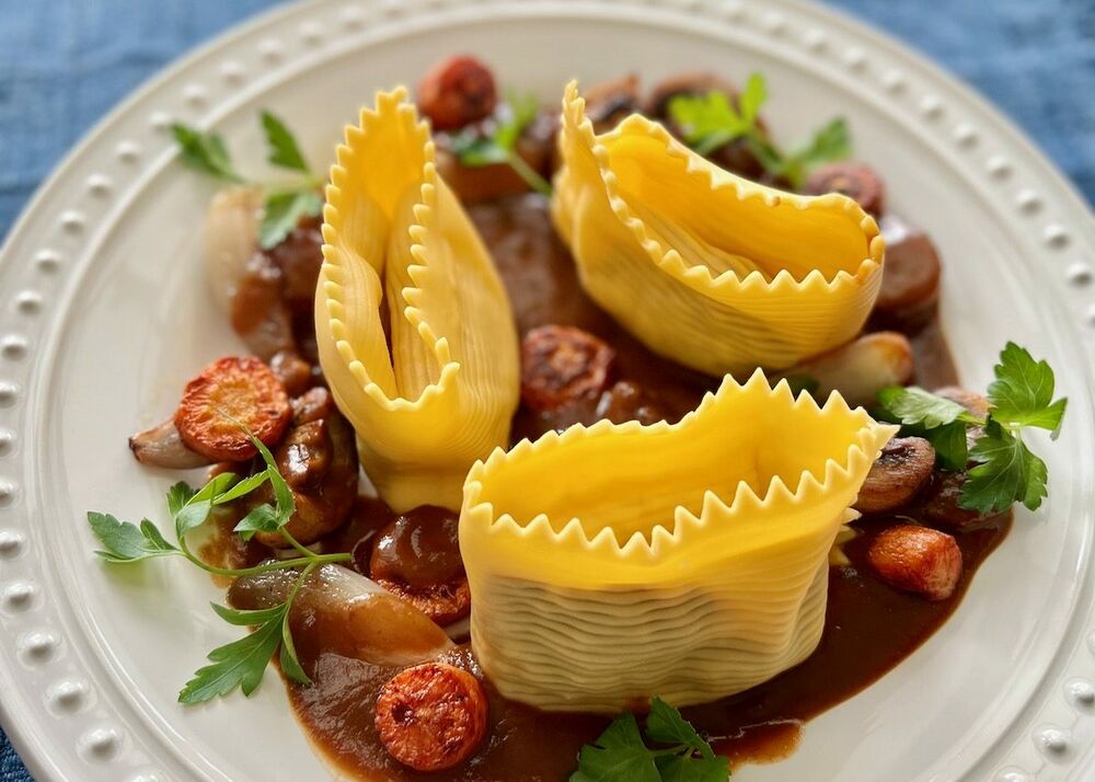 Sunday Roast Beef & Mashed Potato Doppio Ravioli Recipe | The Feedfeed