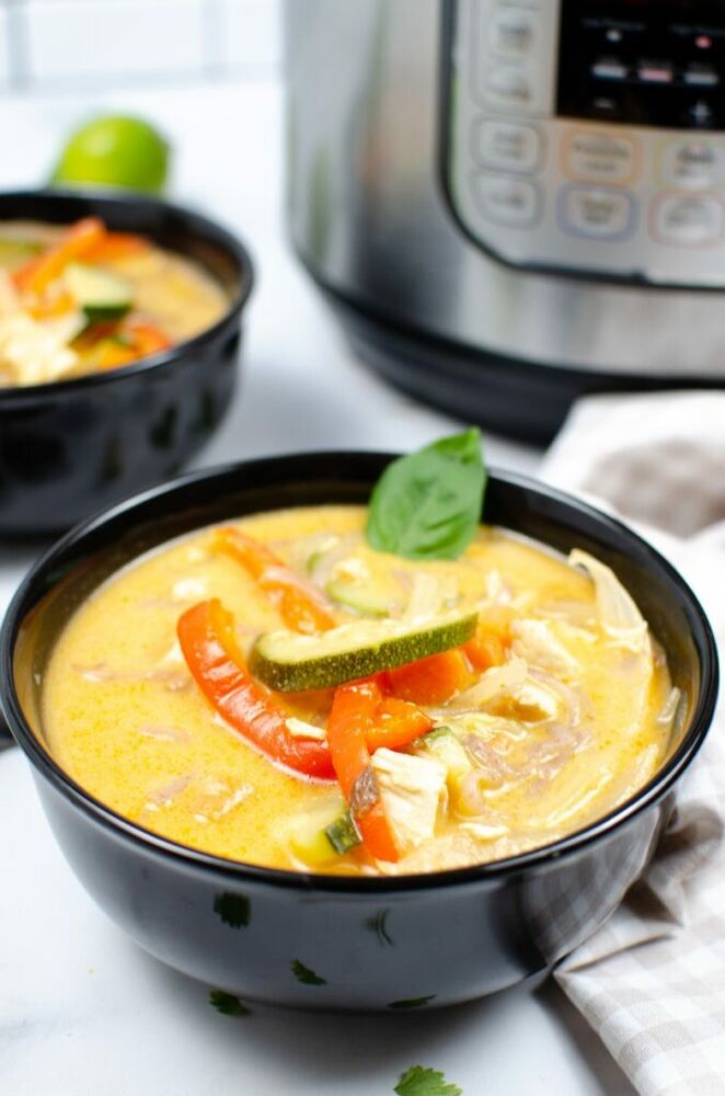 Instant Pot Thai Red Chicken Curry Recipe | The Feedfeed