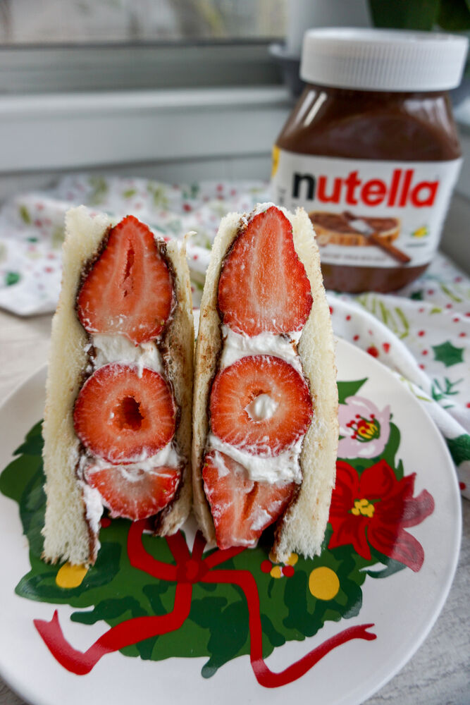 Fruit Sando with Nutella | Video Recipe The Feedfeed