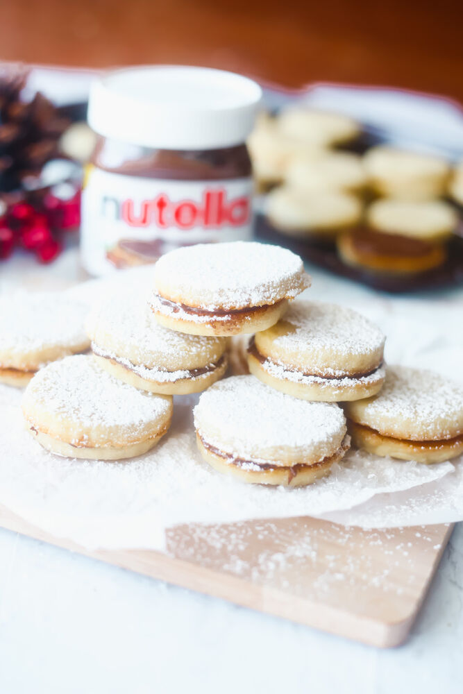 Shortbread Sandwich Cookies with Nutella® | Video Recipe The Feedfeed