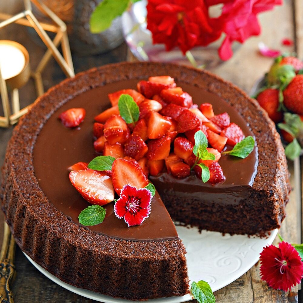 Chocolate Tart Cake Recipe | The Feedfeed