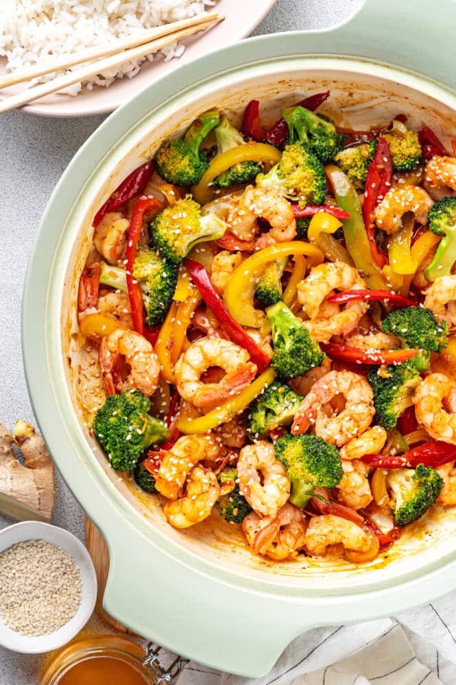 Chili Garlic Shrimp Stir Fry Recipe | The Feedfeed Chili Garlic Shrimp Stir Fry Recipe | The Feedfeed