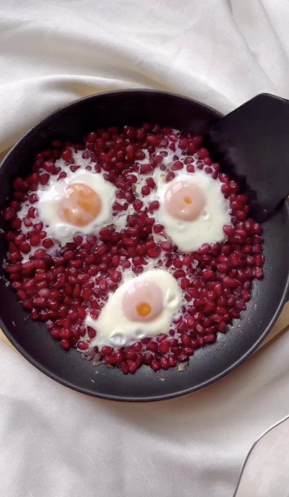 Narnumru (Pomegranate Eggs) Recipe | The Feedfeed