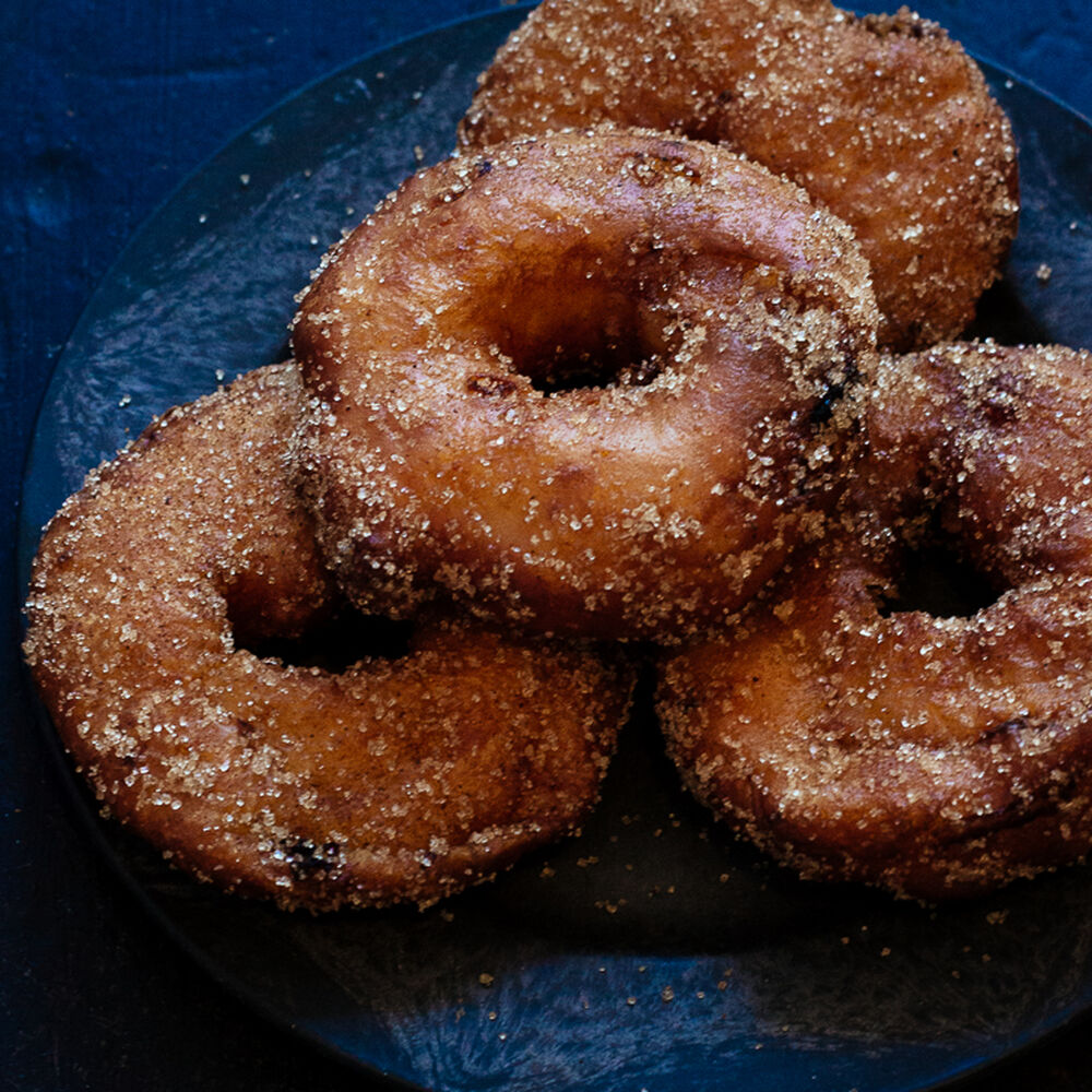 Apple beignets with cinnamon cardamom sugar | recipe | tlt - the little ...