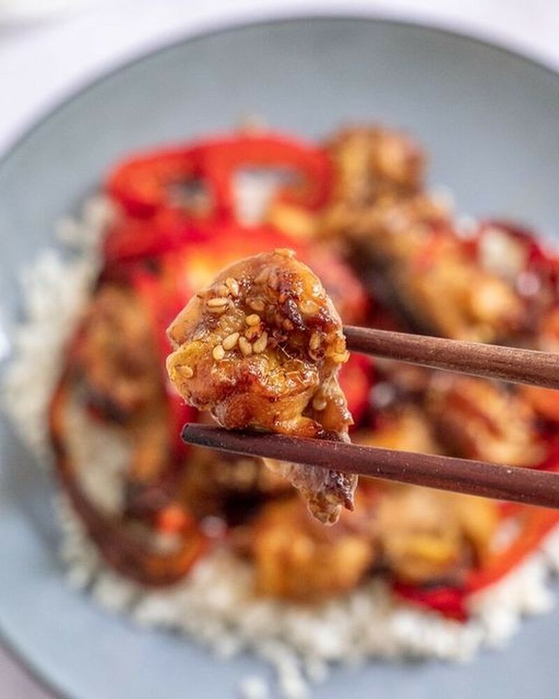 Chicken Teriyaki with Konjac Rice Recipe | The Feedfeed