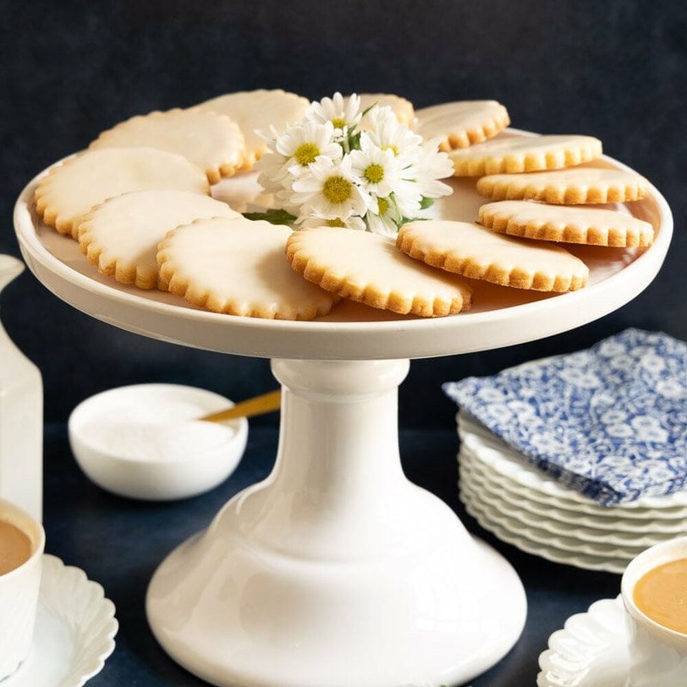Lemon-Glazed French Sable Cookies Recipe | The Feedfeed
