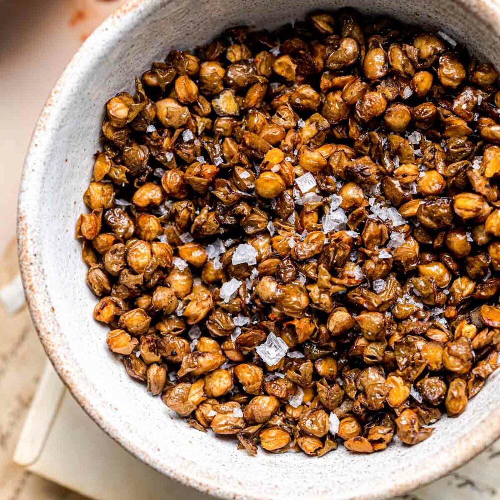 Crispy Oven Roasted Lentils - 5 Ingredients Recipe | The Feedfeed