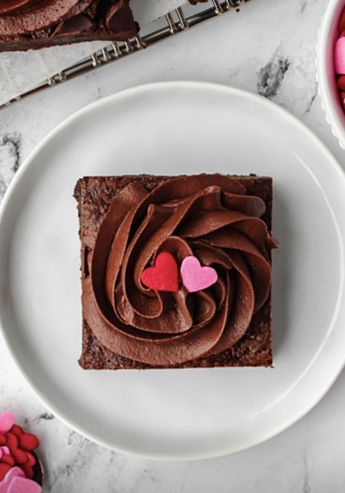 Chocolate Fudge Frosted Brownies Recipe | The Feedfeed