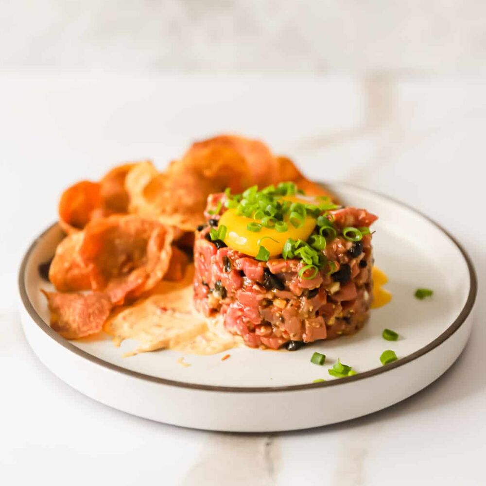 Spicy Beef Tartare Recipe | The Feedfeed