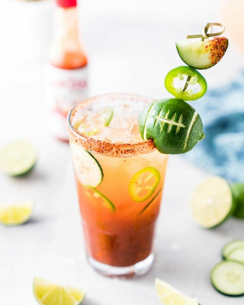 Spicy Cucumber Michelada Recipe | The Feedfeed
