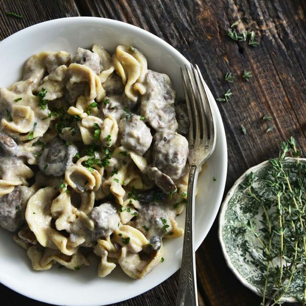 Best instant pot beef stroganoff - an edible mosaic™ Recipe | The Feedfeed