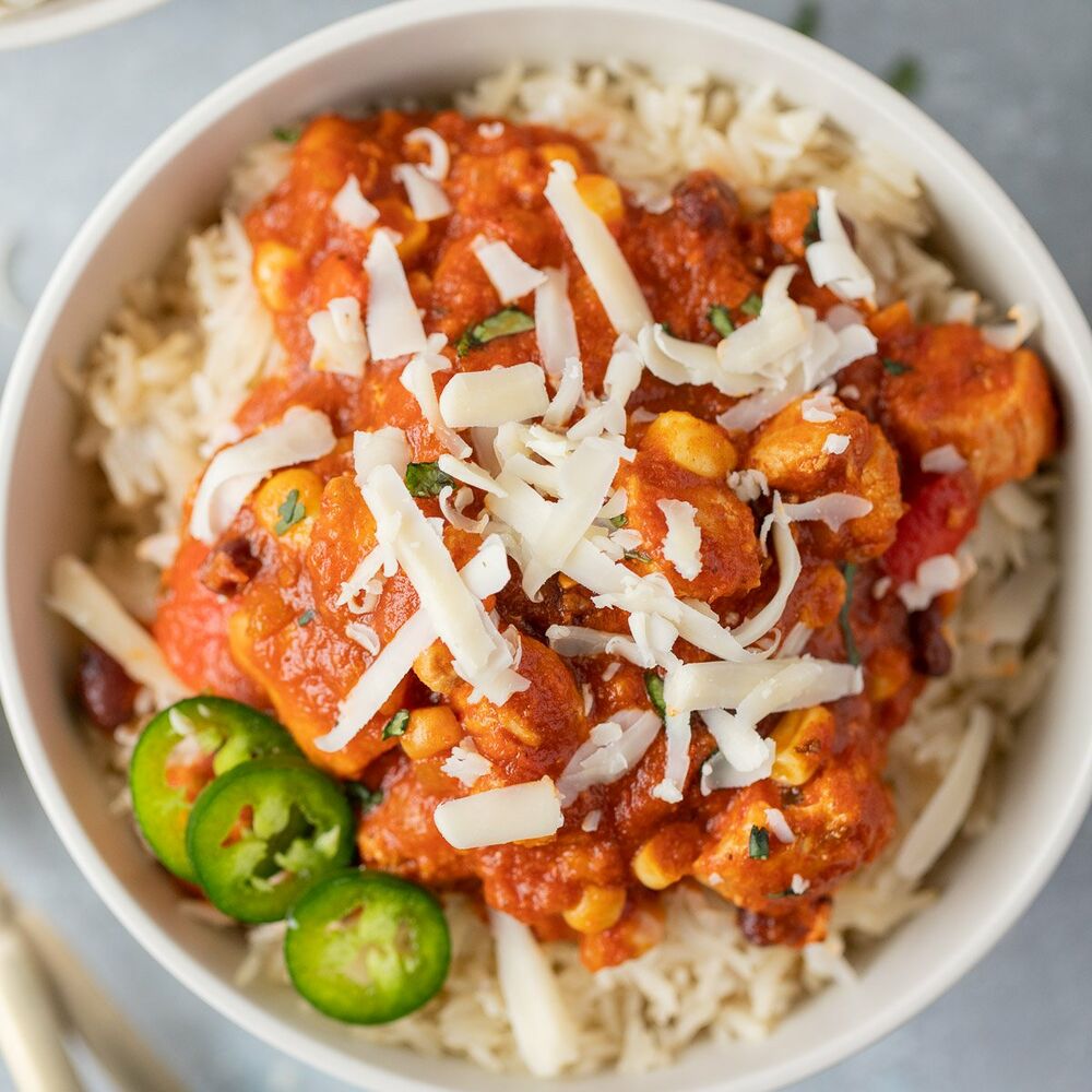 Red Chicken Chili Recipe | The Feedfeed