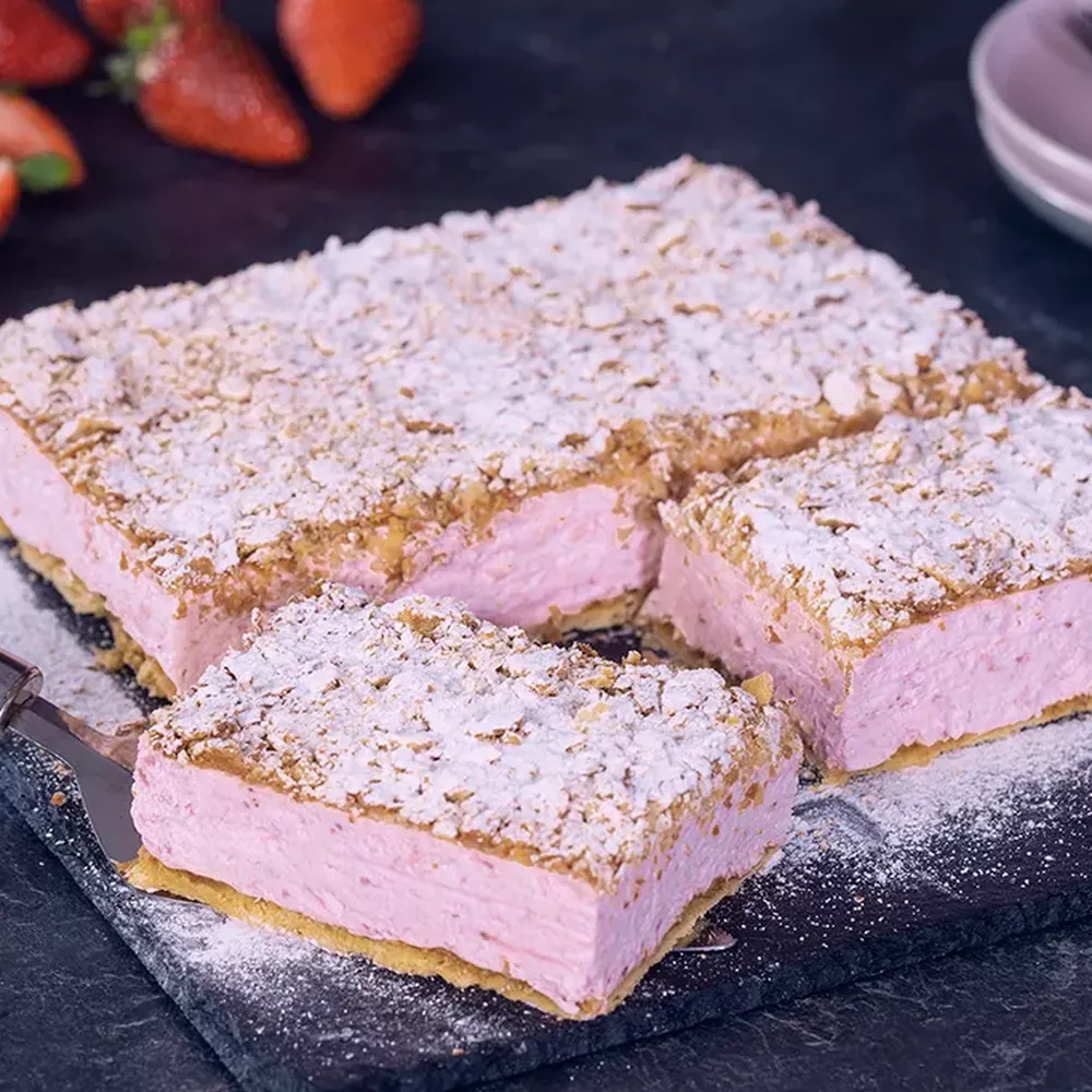 Puff Pastry Strawberry Cheesecake Recipe | The Feedfeed