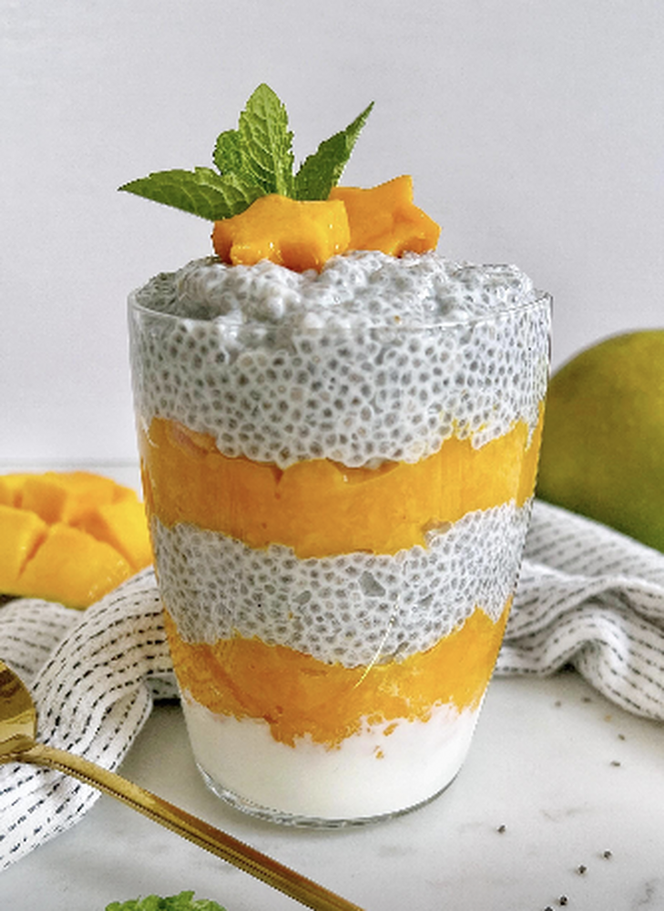 Mango Chia Pudding Recipe | The Feedfeed