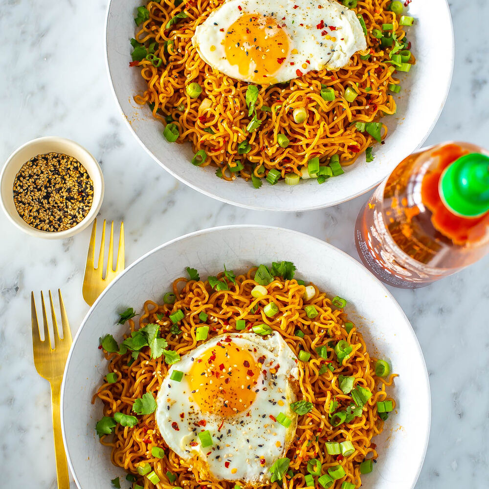 15 Minute Spicy Noodles {Quick & Easy} Recipe | The Feedfeed