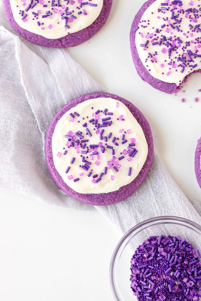 Ube Sugar Cookies Recipe | The Feedfeed