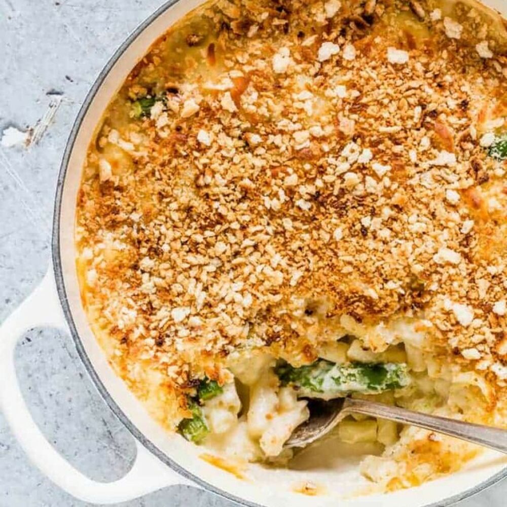 Asparagus macaroni cheese story Recipe | The Feedfeed