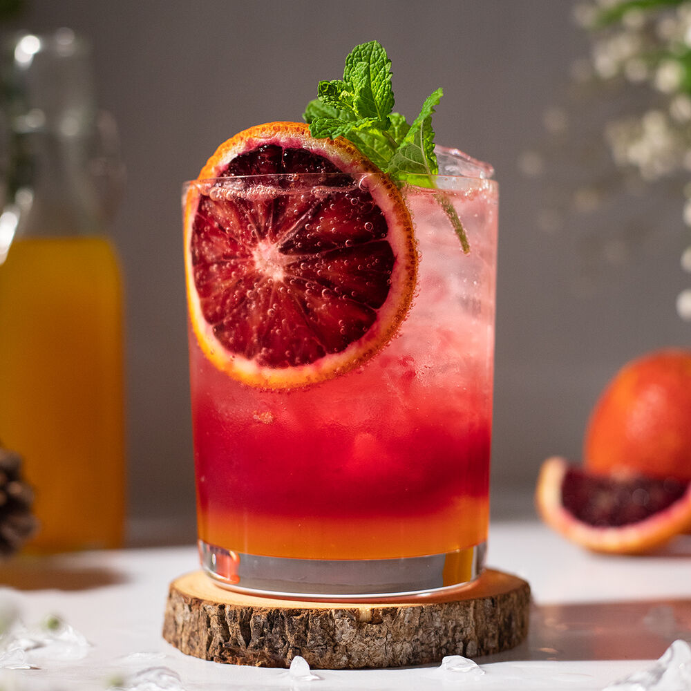 Blood Orange Turmeric Ginger Mocktail Recipe | The Feedfeed
