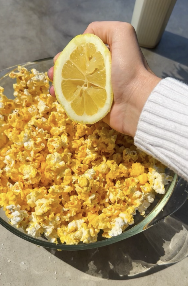 Lemon Popcorn | Video Recipe The Feedfeed