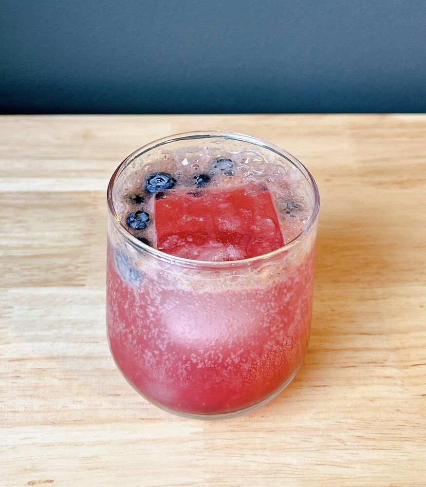 Blueberry Mezcal Smash Recipe | The Feedfeed