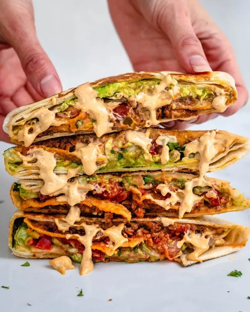 Vegan Crunchwrap Supreme Recipe | The Feedfeed