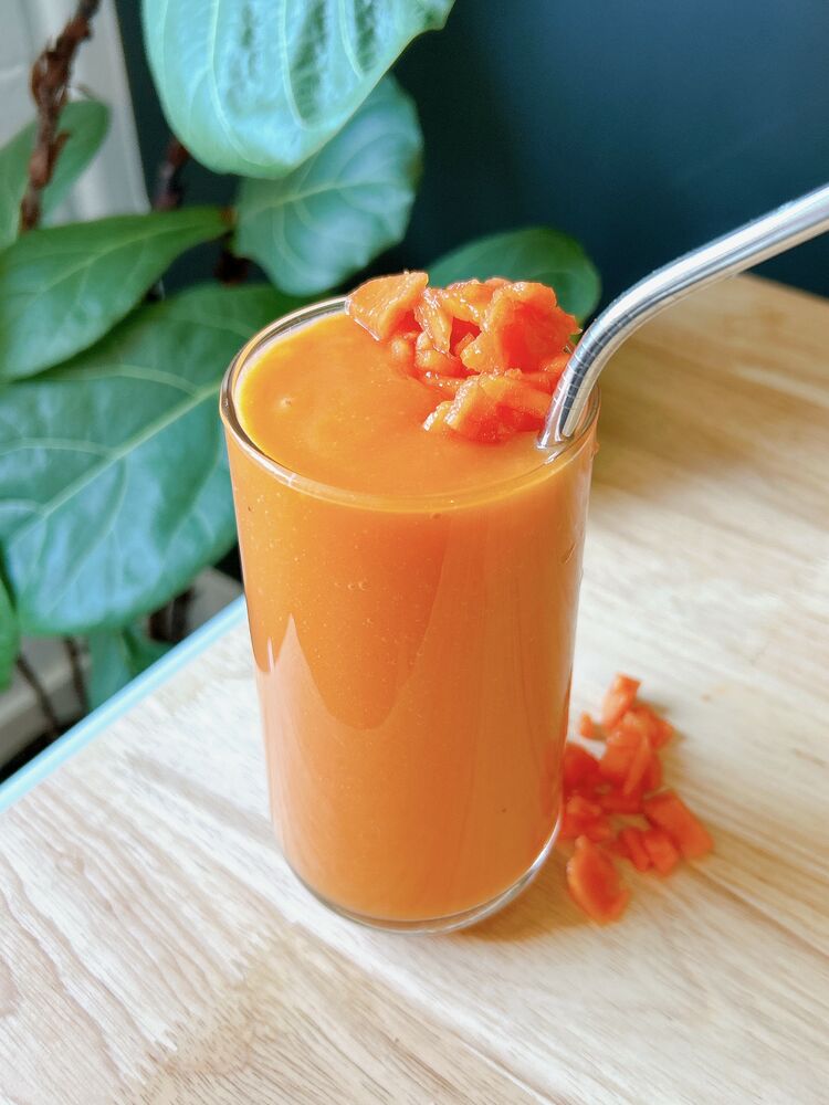 Papaya Smoothie Recipe | The Feedfeed