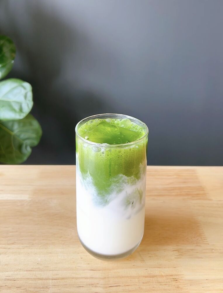 Iced Coconut Matcha Latte Recipe | The Feedfeed