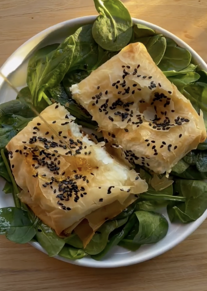 Baked Feta Phyllo Recipe | The Feedfeed