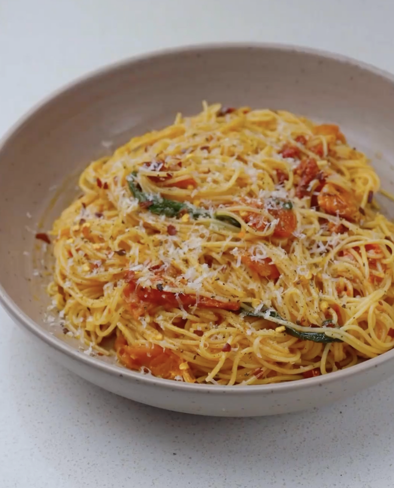 Sun-Dried Tomatoes Capellini Recipe | The Feedfeed
