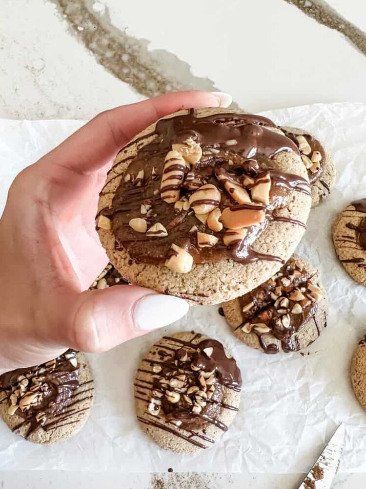Snickers Cookies Recipe | The Feedfeed