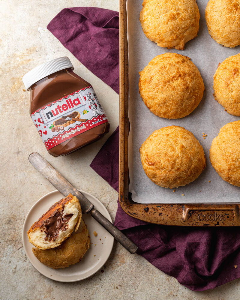 Chinese Pineapple Buns (Bolo Bao) with Nutella® | Video Recipe The Feedfeed