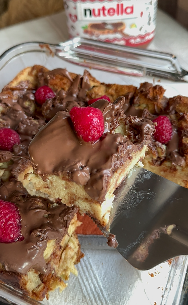 Pan de Pan with Nutella® (Bread Pudding) | Video Recipe The Feedfeed