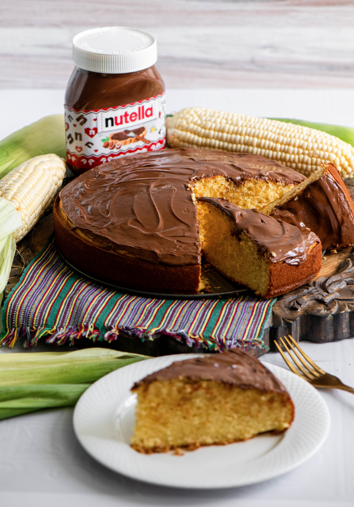 Pan de Elote con Nutella® (Mexican Corn Bread) | Video Recipe The Feedfeed