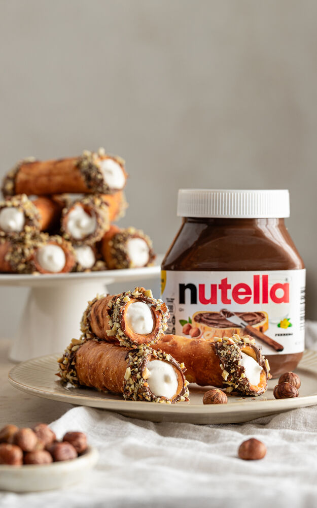 Gaznates Dulces with Nutella Recipe | The Feedfeed