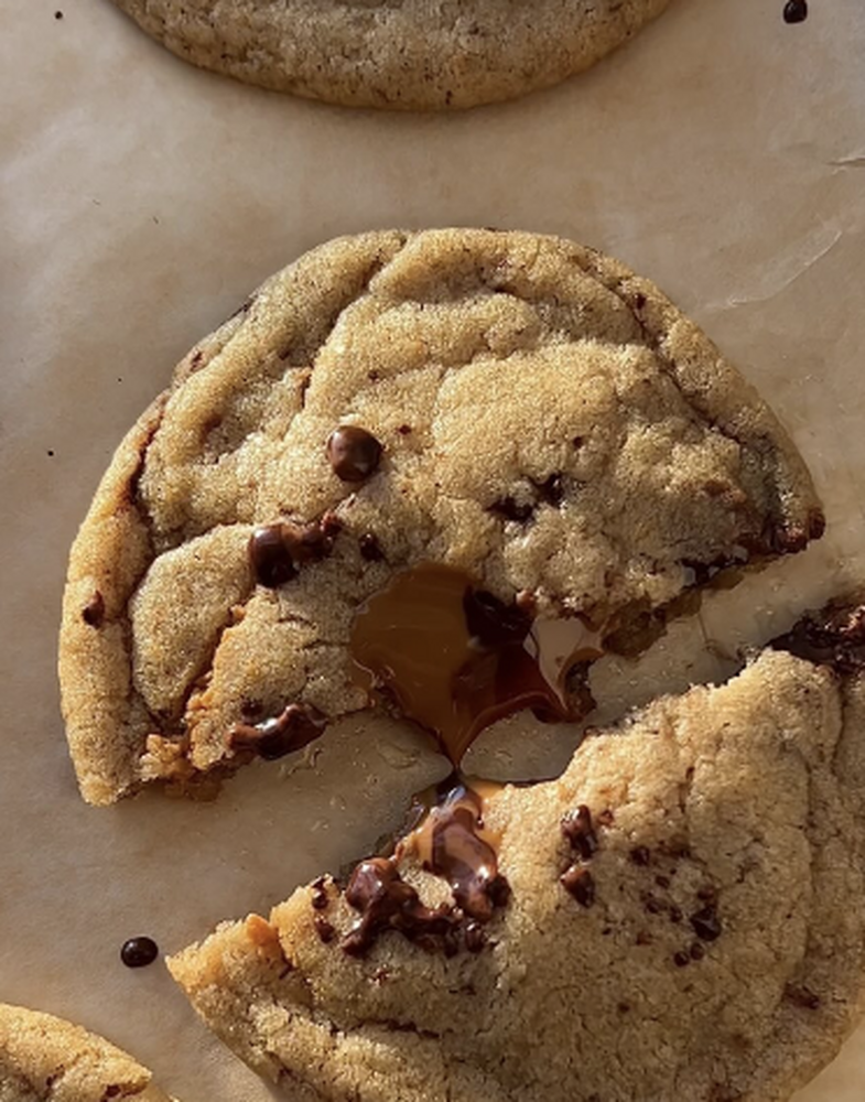 Biscoff-Stuffed Chocolate Chip Cookies Recipe | The Feedfeed