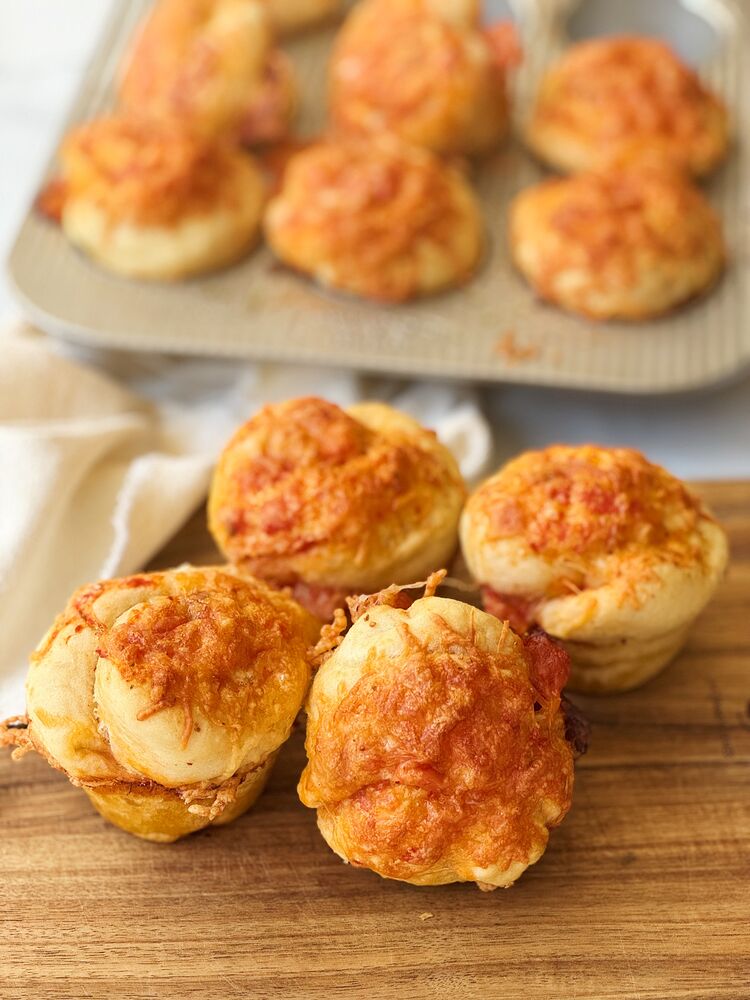 Pizza Muffins Recipe | The Feedfeed