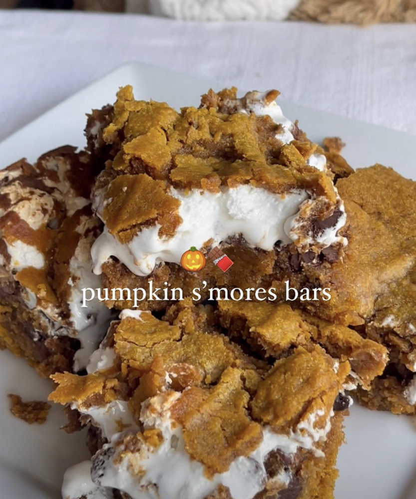 Pumpkin S’mores Bars Recipe | The Feedfeed
