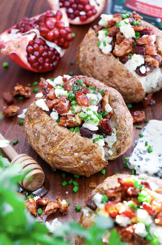 Blue Cheese Baked Potatoes Blue Cheese Potatoes Au Gratin