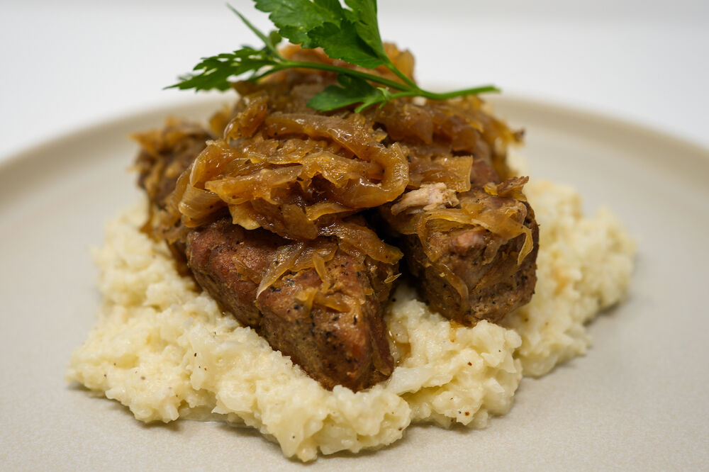 Beer Braised Country-Style Ribs and Sauerkraut Recipe | The Feedfeed