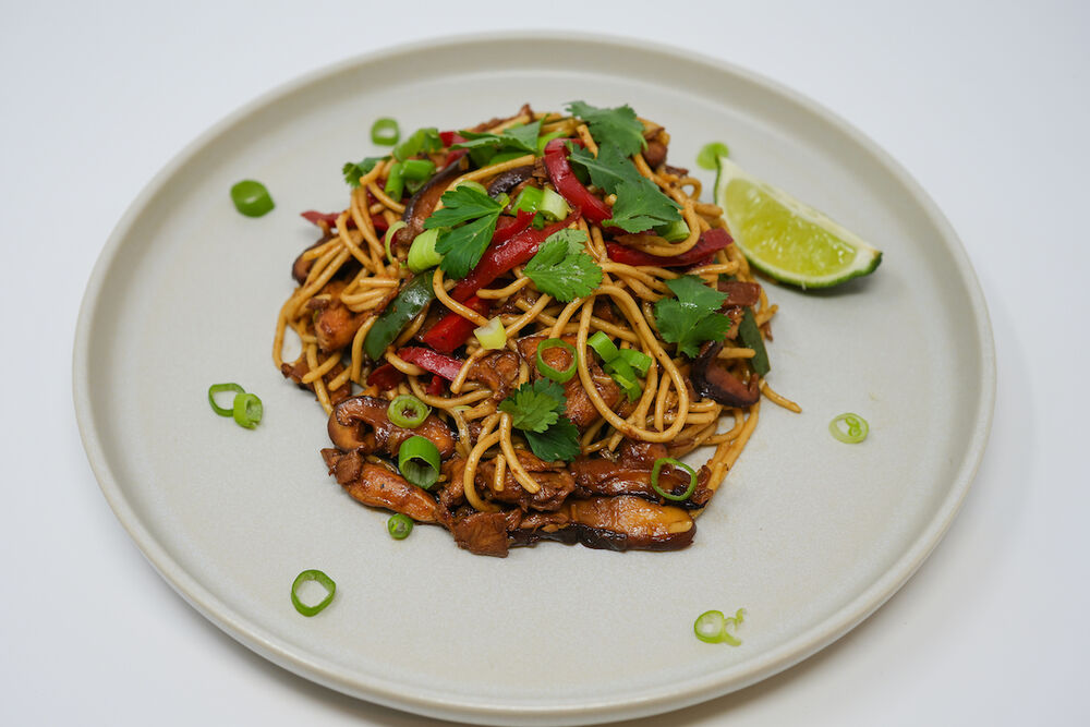 Shiitake Mushroom, Bell Pepper, and Chicken Stir-Fry Recipe | The Feedfeed