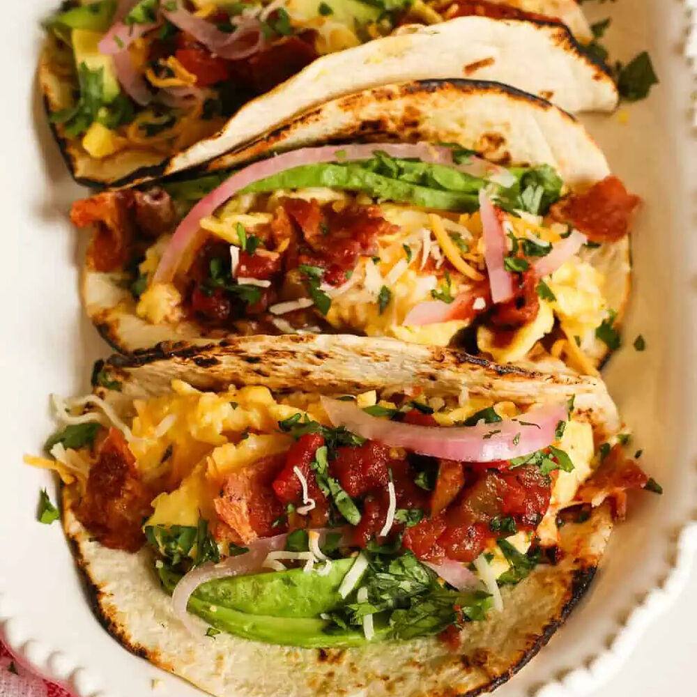 Breakfast Tacos Recipe | The Feedfeed